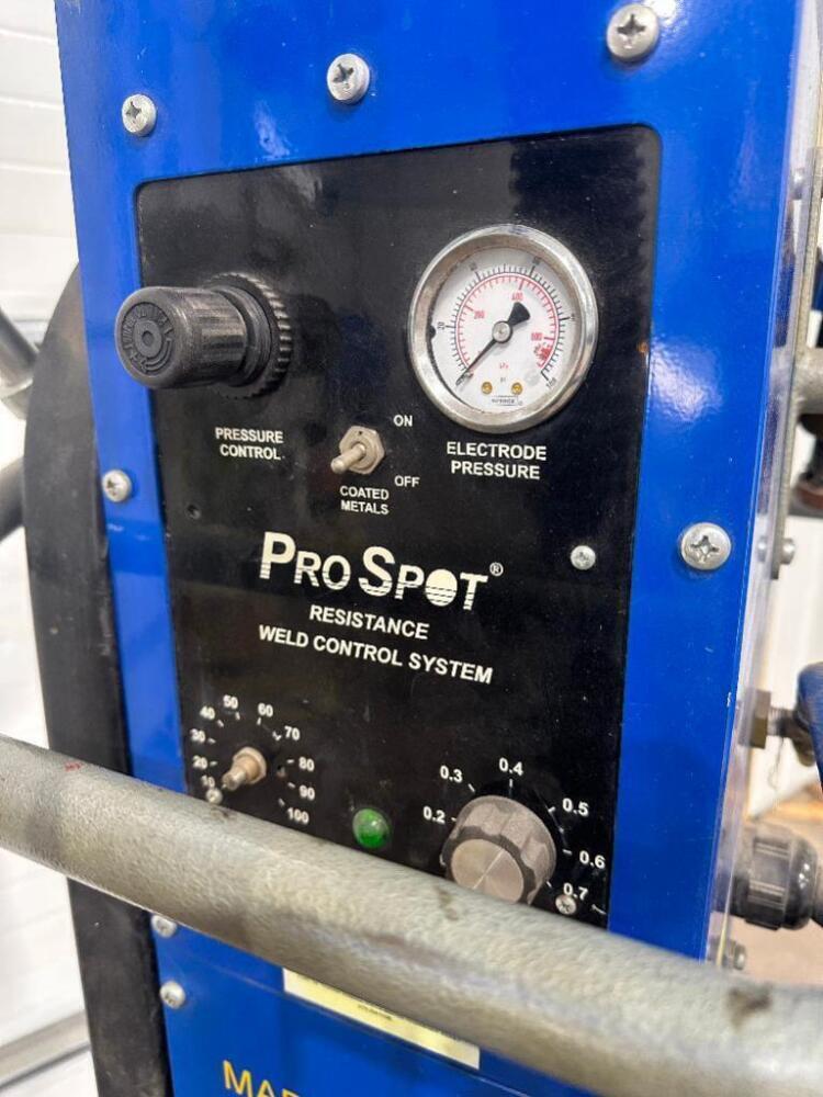 PRO SPOT PR 10 RESISTANCE SPOT WELDING SYSTEM.