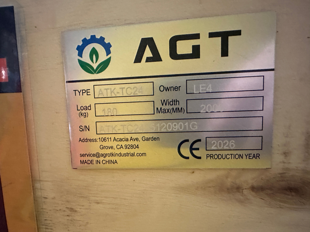 2026 AGT ATK-TC24 TIRE CHANGER (NEW) IS A PROFESSIONAL-GRADE MACHINE ...