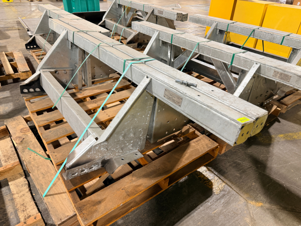 (2) VANGUARD TRAILER FRAME CROSSMEMBER / STRUCTURAL ASSEMBLY