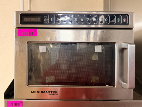 MENU MASTER COMMERCIAL MICROWAVE.