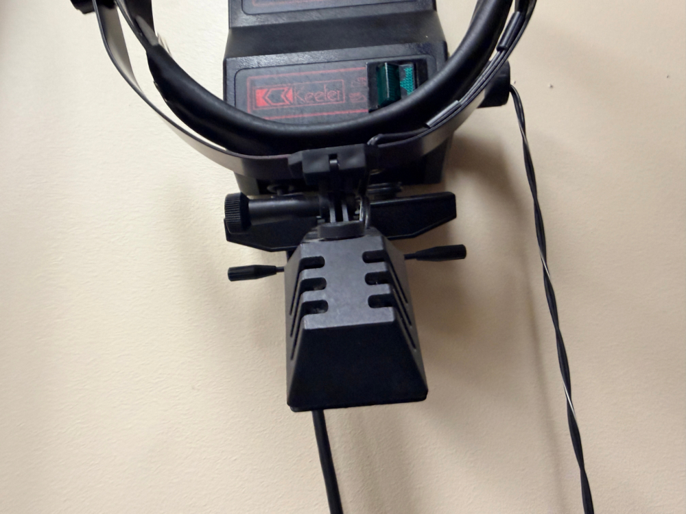 HEINE OMEGA 150 BINOCULAR INDIRECT OPHTHALMOSCOPE HEADSET WITH ...