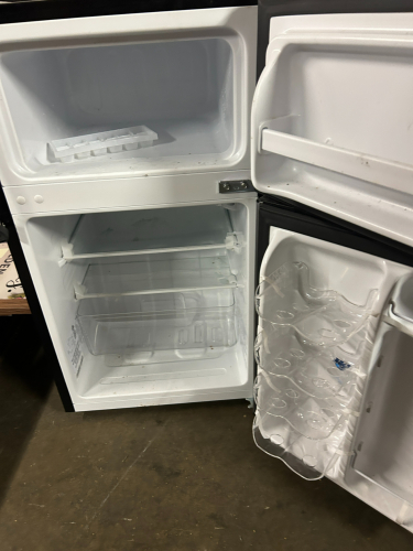 (1) HISENSE DOUBLE DOOR MINI FRIDGE