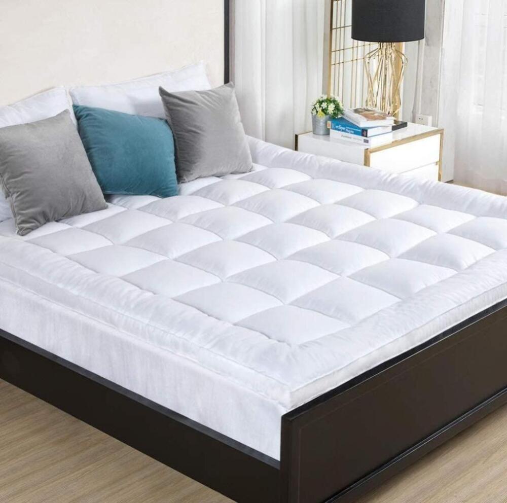 D & G THE DUCK AND GOOSE CO OVERFILLED EXTRA THICK MATTRESS TOPPER KING ...